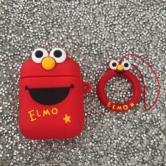 Accessories | Super Cute Elmo Soft Airpod Case | Poshmark